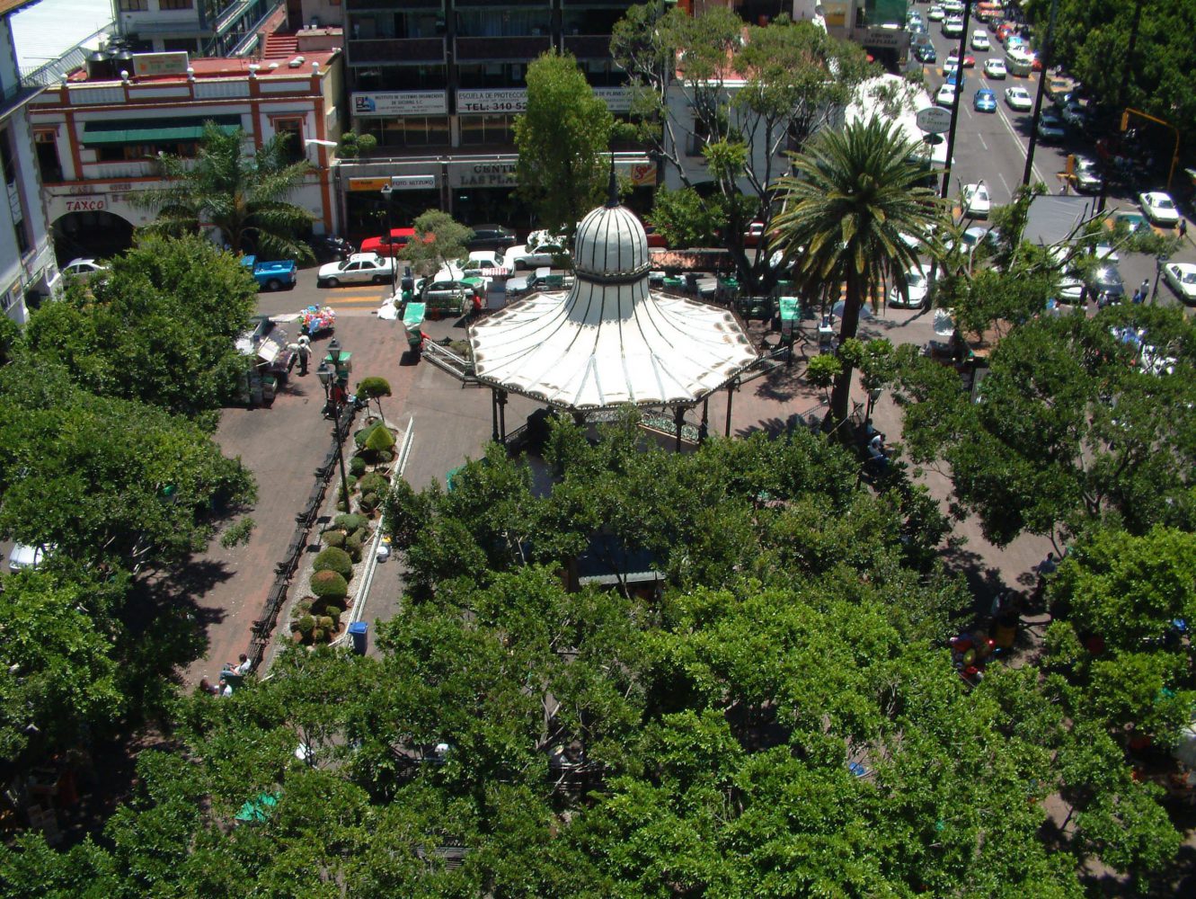 Jardín Juárez Cuernavaca - SYS5 exploramorelos