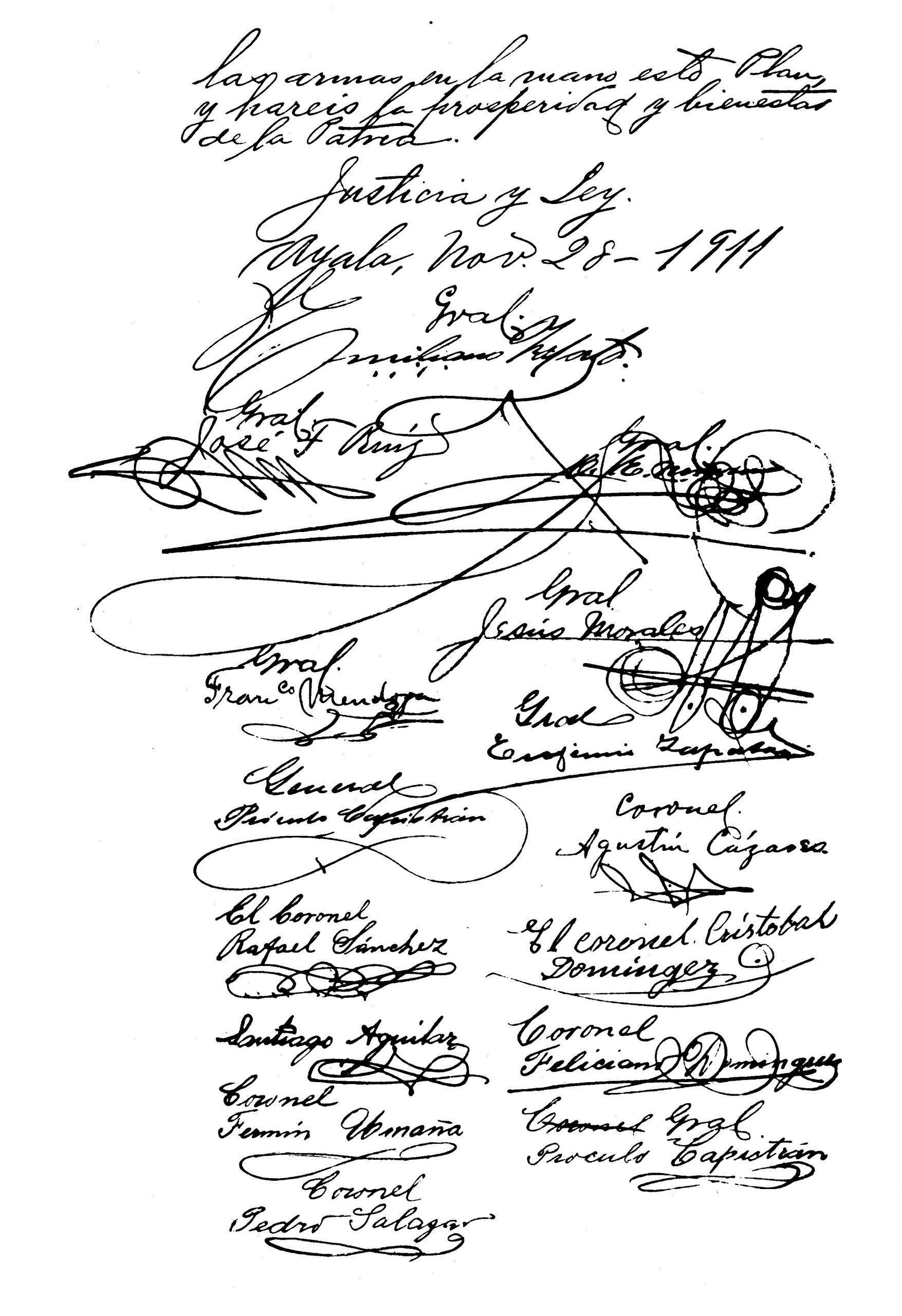El Plan de Ayala, de Emiliano Zapata - SYS5 exploramorelos